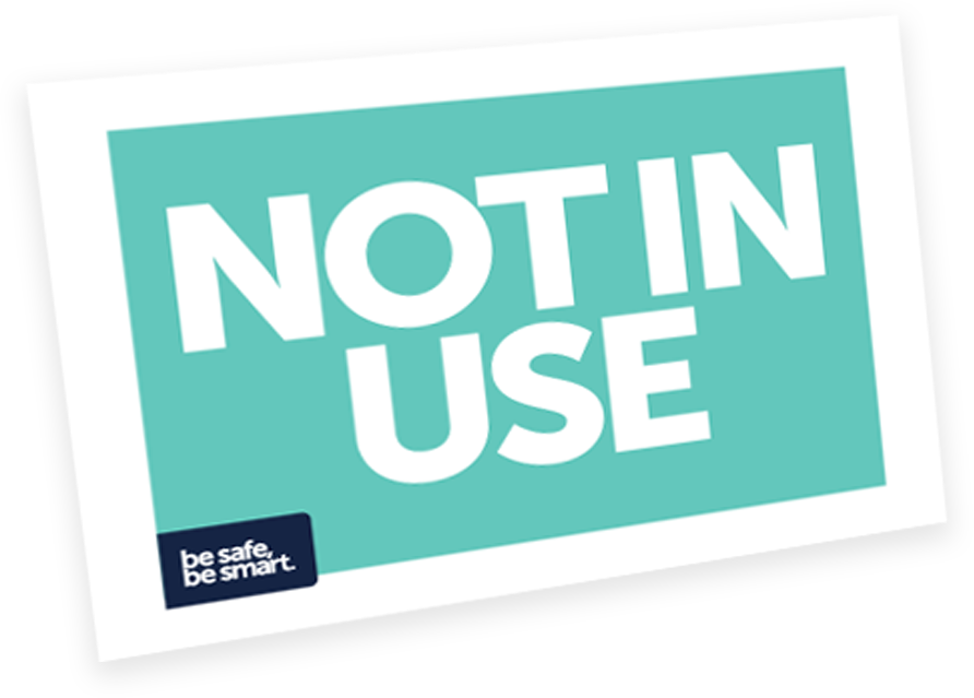 'Not In Use' A4 Signs x 10 - Club Rugby League - Resource Portal | SKOOP
